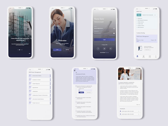 Design professional mobile ui ux design by Articstorm | Fiverr
