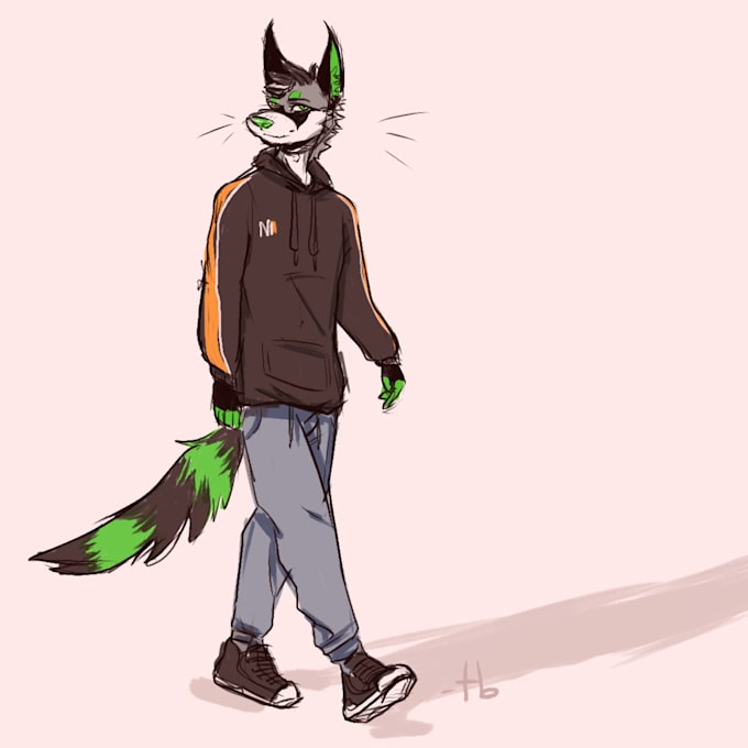 Draw your furry fursona character by Tb_the_artist | Fiverr