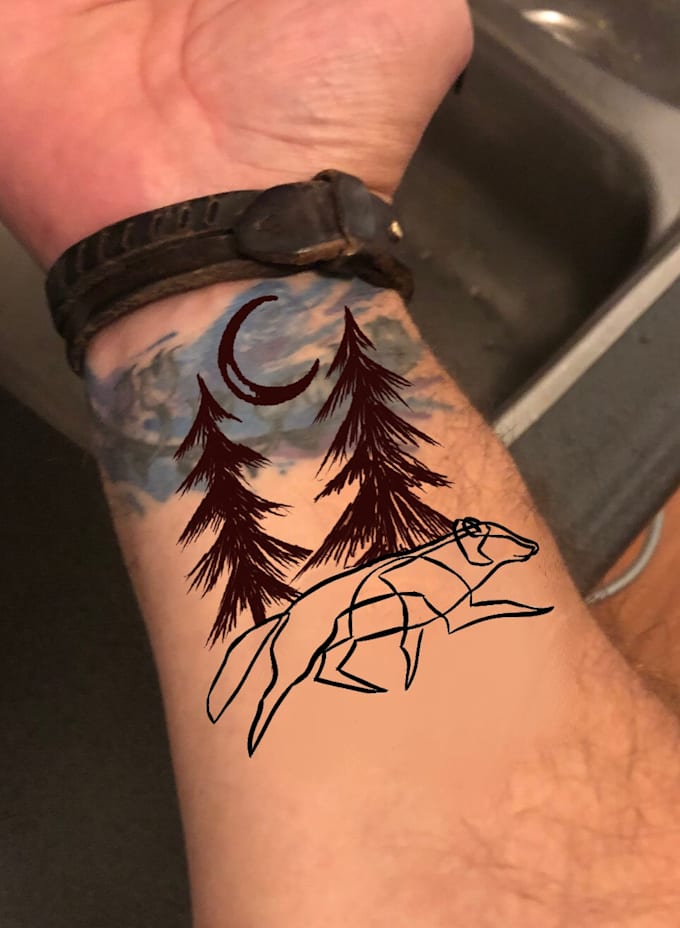 Make a linework design for you by Rachelvanbreda | Fiverr
