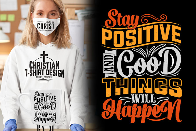 Bulk christian typography tshirt design or faith bible verses church ...
