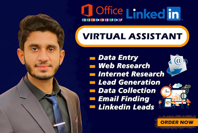 Be your virtual assistant for excel data entry, data collection and web research by Awais_bin ...