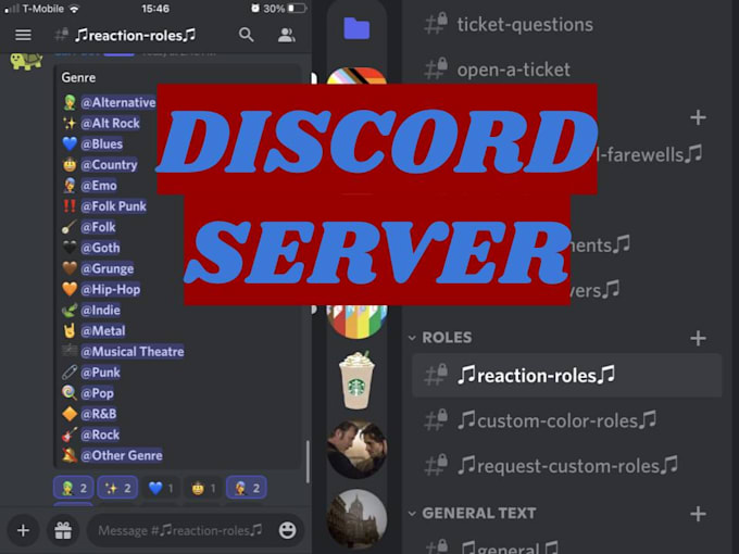 Create a fully functional discord server by Emersonattire | Fiverr