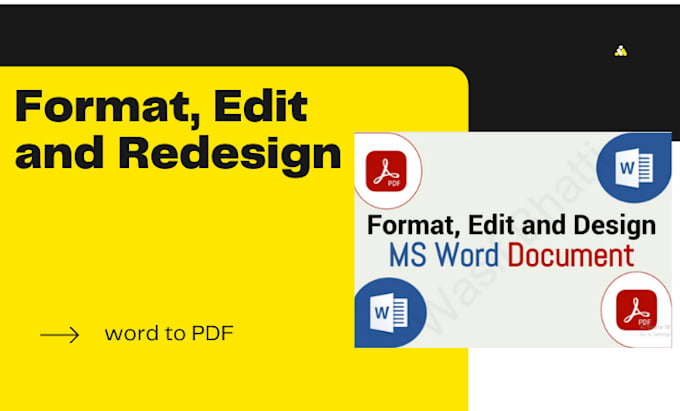 Format, edit and redesign ms word document by Iqrahashmi479 | Fiverr