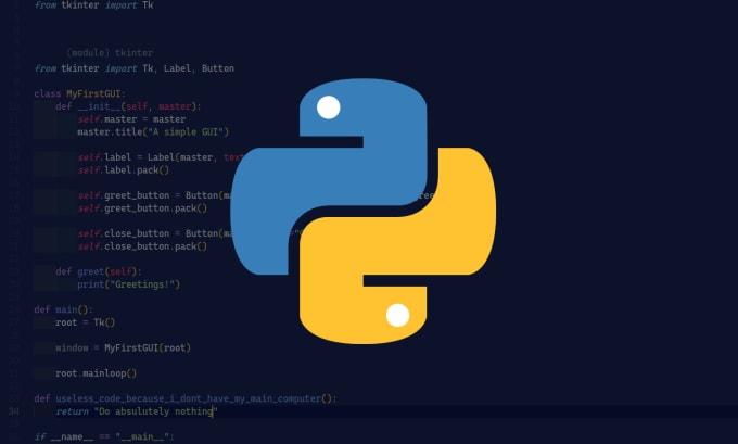 Do your python programming tasks by Williamjayberli | Fiverr