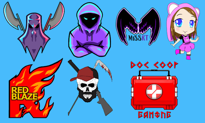 Create a custom stream logo by Miketaylorart | Fiverr