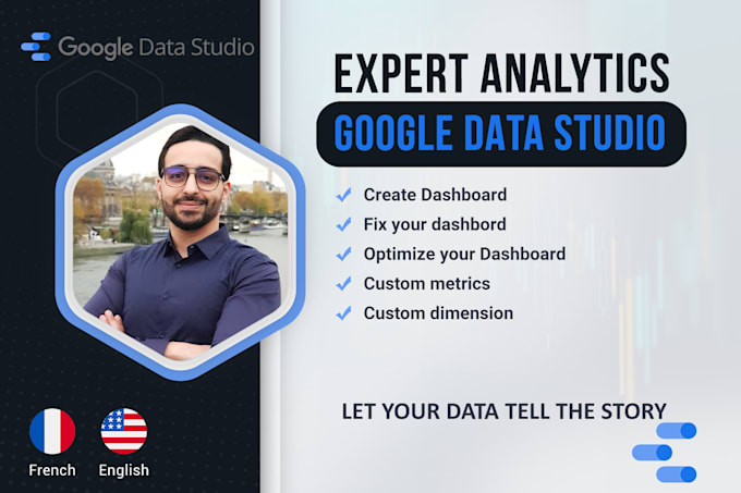 Design data driven google data studio dashboard for insights by ...