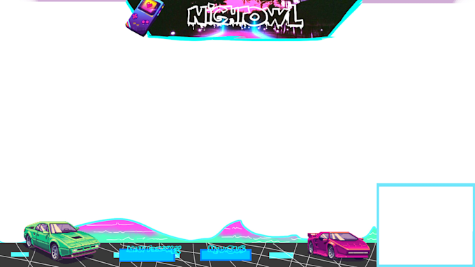 Draw beautiful stream overlays by Chewingondarito | Fiverr