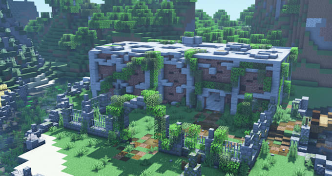 Build a minecraft structure for you by Florian_576 | Fiverr