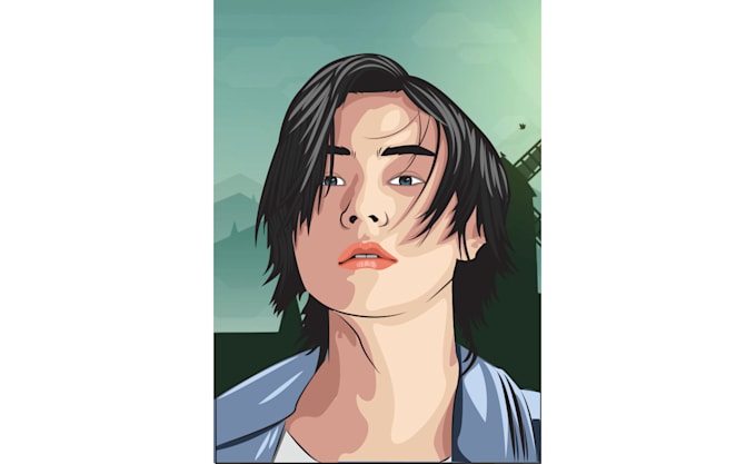 Draw you portrait illustration from your photo by Wonghihoo | Fiverr