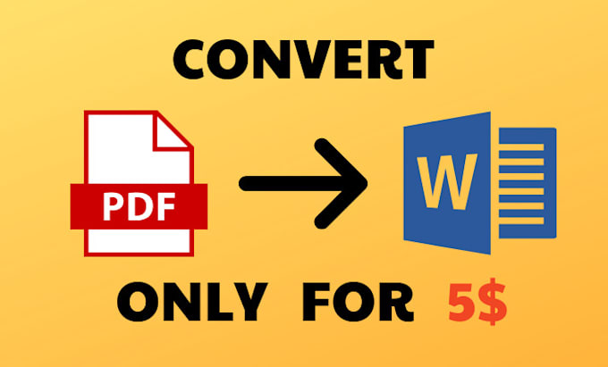 Convert pdfs into word file by Hkumbhat | Fiverr