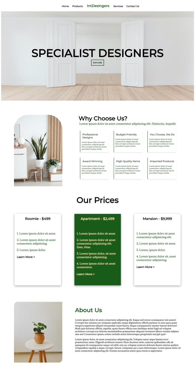 Create a responsive static website using html and css by Aashirsid | Fiverr Create a responsive static website using html and css by Aashirsid | Fiverr