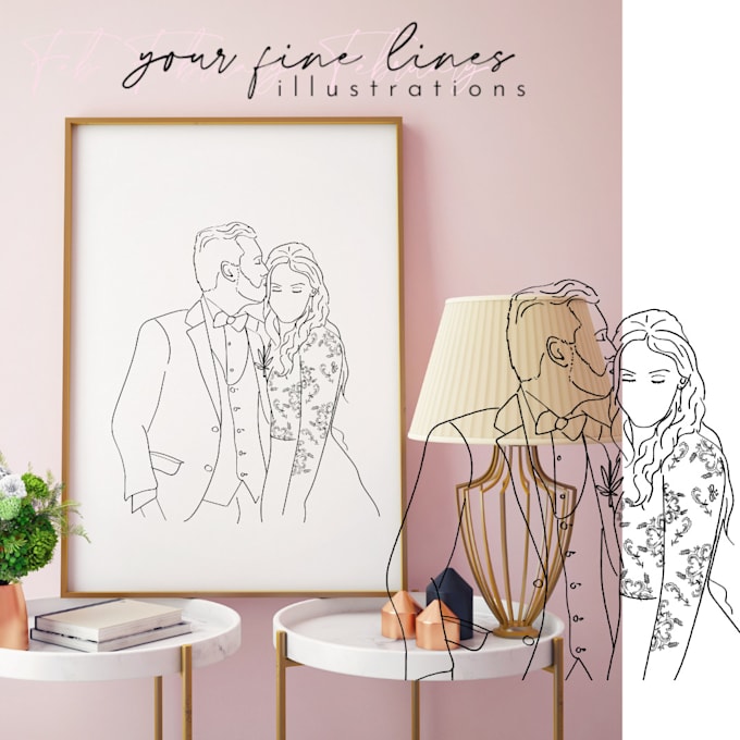 Create stunning custom line illustrations and line art by Janipattison ...