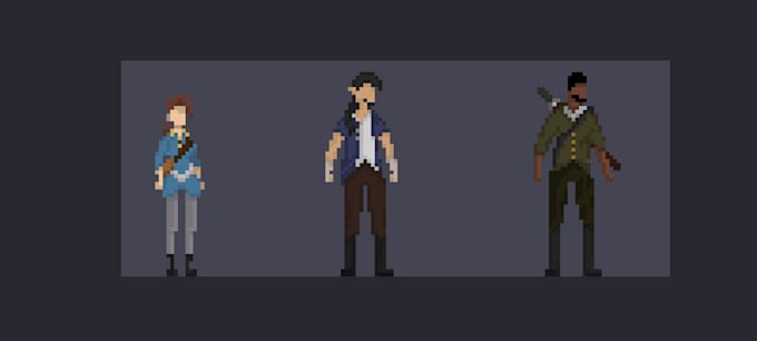 Do basic pixel art movement loops by Tng126 | Fiverr