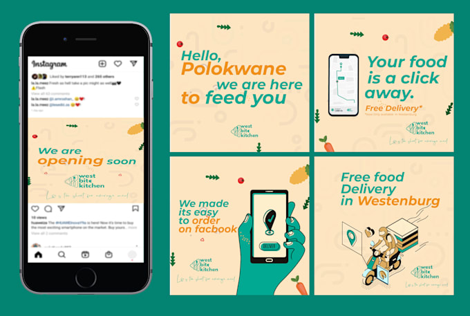 Design promotional social media posts for your brand by Miello10 | Fiverr