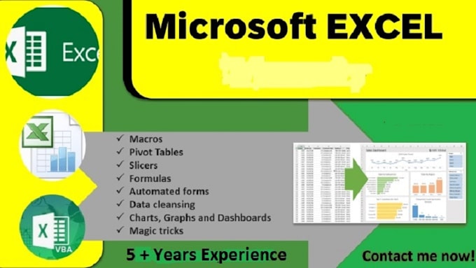 Develop excel macros, complex formulas and pivot tables by Greatideasap | Fiverr
