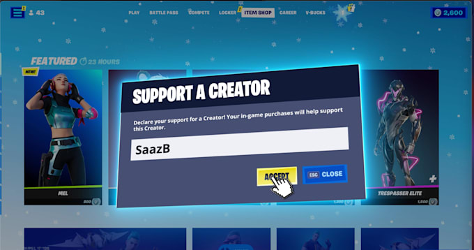 Make a fortnite creator code intro by Saaz_b | Fiverr