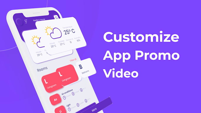 Create custom app explainer video or app promo video ads by Faranstudio ...
