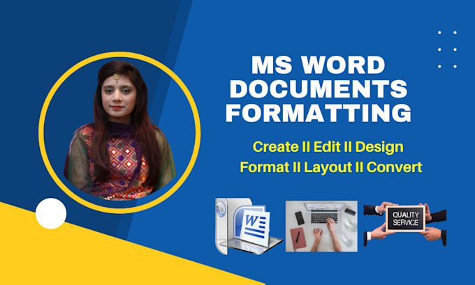 Professionally create, edit, format and design microsoft word document ...