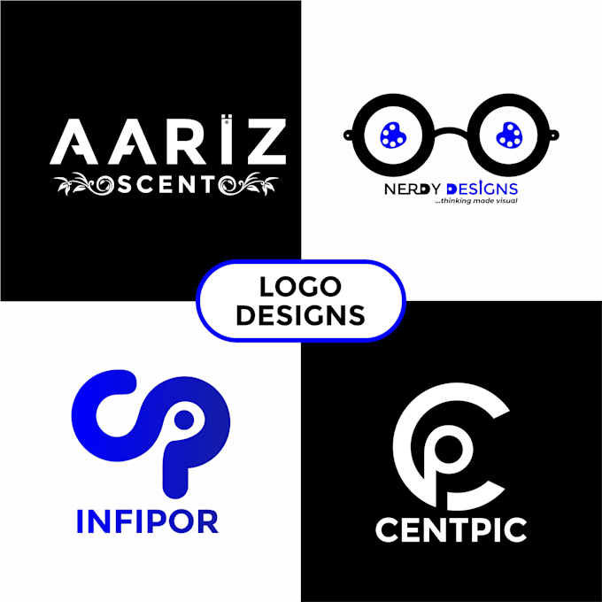 Create a unique modern logo and give 2 free mockups by Isaac2026 | Fiverr
