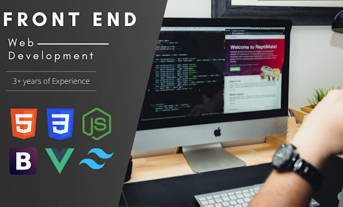 Be your front end developer using html, css, js, and vue by ...