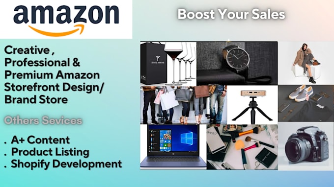 Create amazon store front design or brand store by Mian_farooq | Fiverr