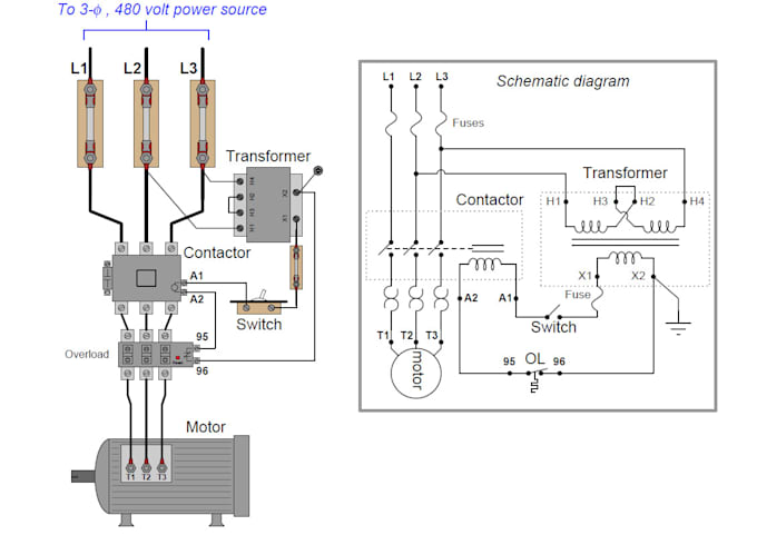 Create control logic and develop electrical control circuits by Umer ...