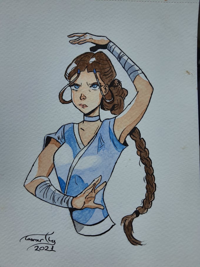Create hand drawn character designs and sketches by Hasmertly | Fiverr