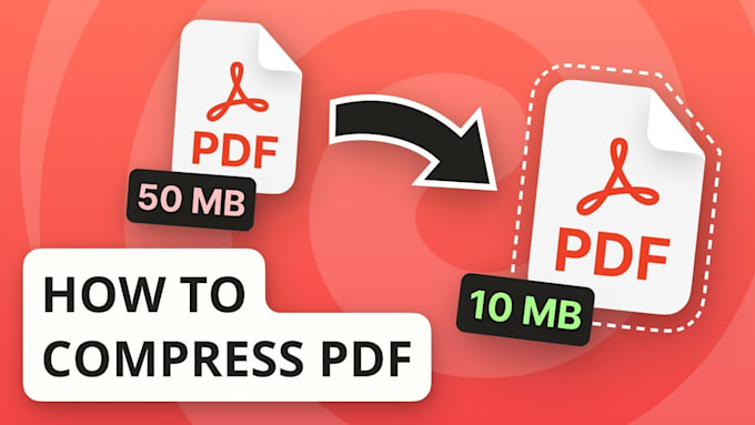Reduce and compress the size of your pdf files by Pespaoren | Fiverr