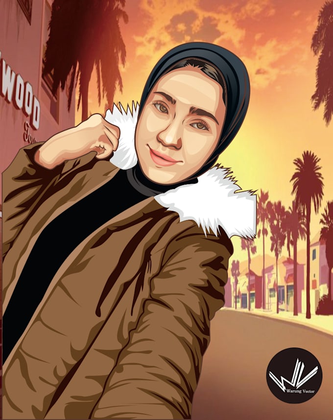 Make a design vector art , ilustration , tracing and photoshop editing ...