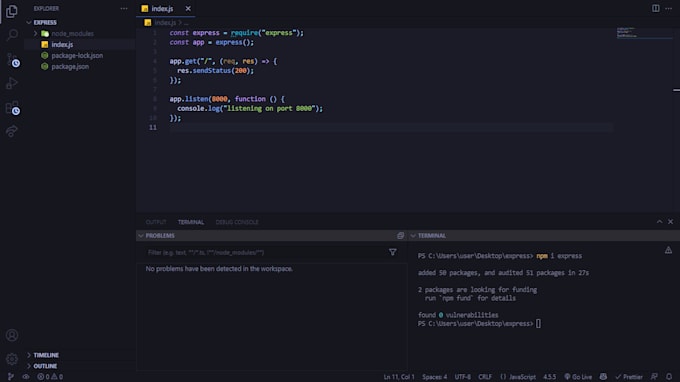 Create Your Nodejs Backend By Nodejsmaster Fiverr