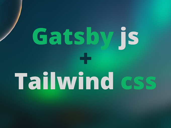 Build website using gatsby js,and tailwind css for you by Hirasaleem727 | Fiverr