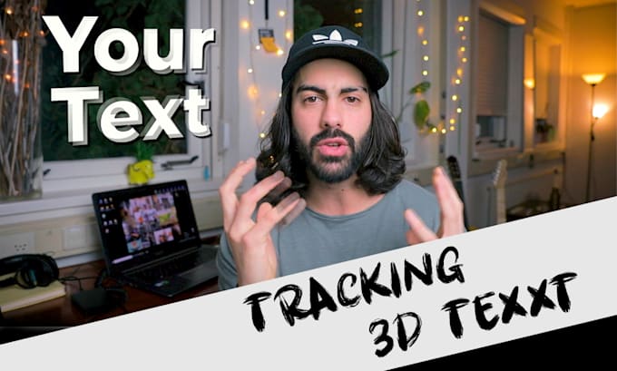 3d track your text by Charlieeflowers | Fiverr