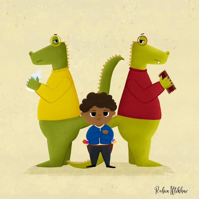 Illustrate your children books full of colours and fun by Ruby_rubz ...