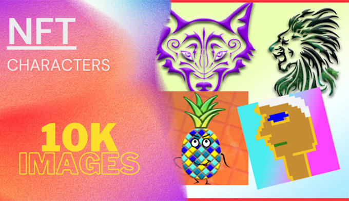Create nft 10k characters by Prabath2021 | Fiverr