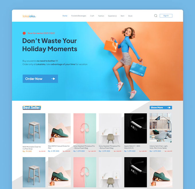 Design and build your custom website using nextjs by Idntuts | Fiverr Design and build your custom website using nextjs by Idntuts | Fiverr