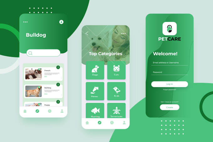 Design bespoke ui ux design for mobile app by Optimumitapps | Fiverr Design bespoke ui ux design for mobile app by Optimumitapps | Fiverr