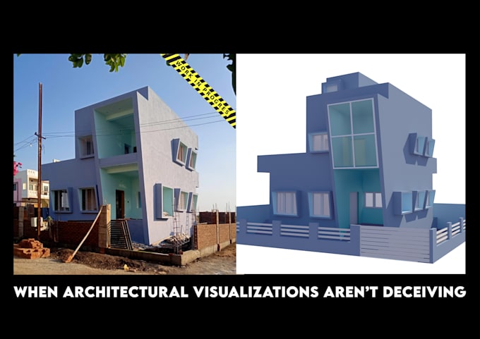 Create 3d sketchup model and render realistic exterior by Meek ...