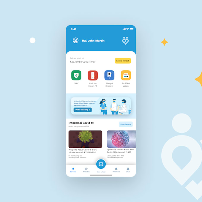 Redesign peduli lindungi ui by Ncc_design | Fiverr Redesign peduli lindungi ui by Ncc_design | Fiverr