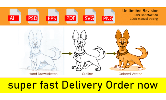 Vector tracing, trace, redraw, convert logo to vector by Graphicart304 ...