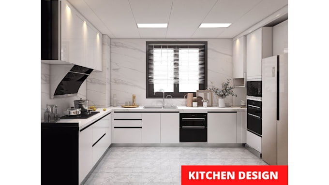 Design and remodeling kitchen in realistic render in 4k by Ar ...