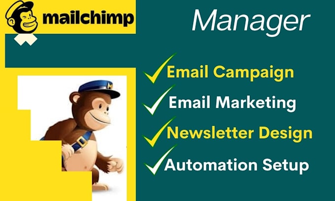Manage mailchimp email campaign, newsletter template design by Niaj50 ...