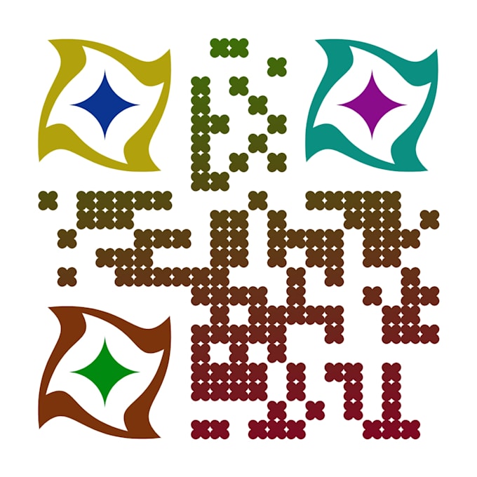 Make unique and amazing qr code for you by Omegapeaceclub | Fiverr