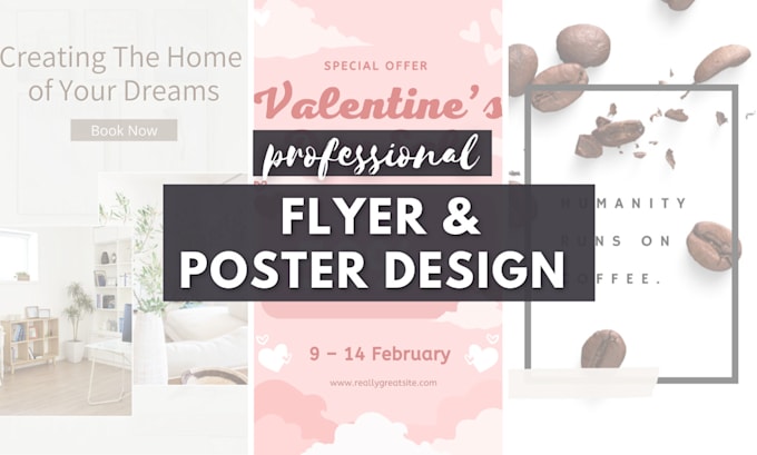 Design a unique event poster or flyer by Ghaydaah | Fiverr