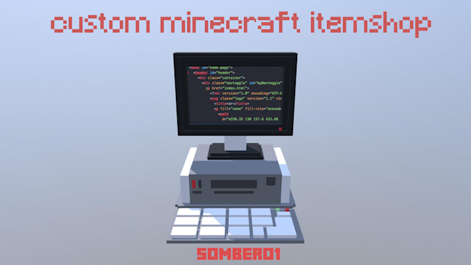 Code item shop for your minecraft server by Sombero1 | Fiverr