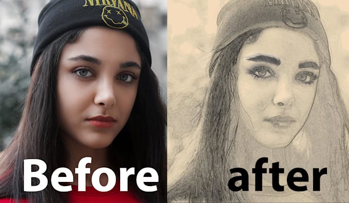 Draw amazing realistic pencil portrait drawing from your photo by ...