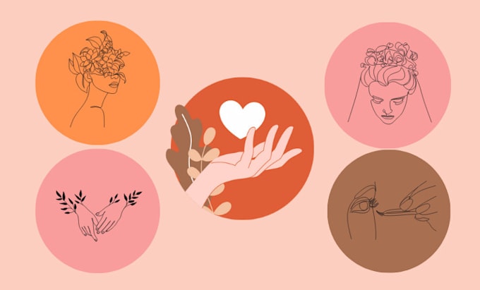 Design cute highlight covers for your instagram story posts by Zonez1 ...