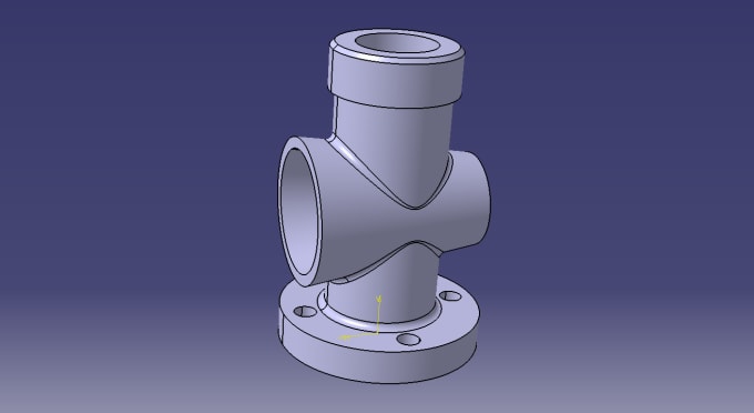 Basic 3d modelling in catia from 2d sheet by Adrianstanila | Fiverr