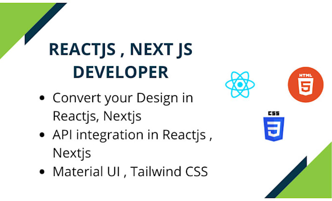 Develop website by using reactjs , nextjs by Noorussabah29 | Fiverr