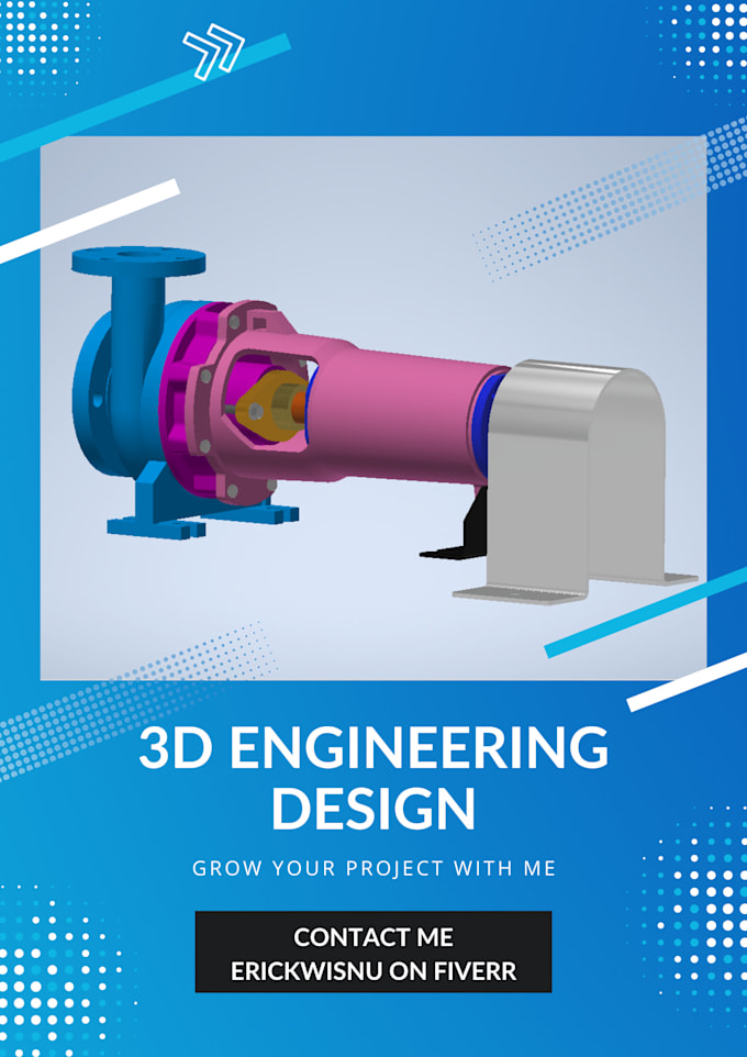 Create your engineering design by Erickwisnu | Fiverr