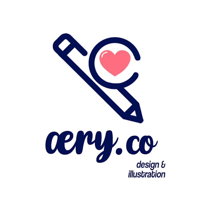 Design a flat logo for your brand by Aery_co | Fiverr